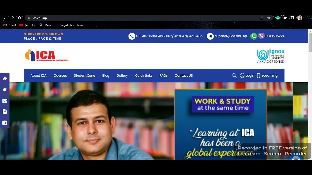 MBA 2nd Semester Re-registration Tutorial - YouTube