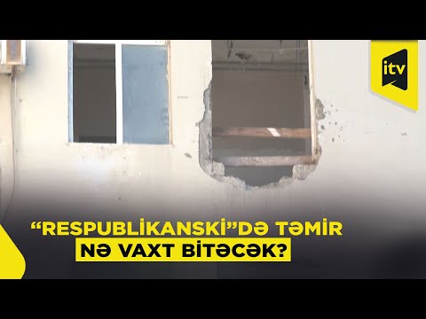 Respublika Klinik Xəstəxanası yenilənir: Açılış tarixi açıqlanıb?