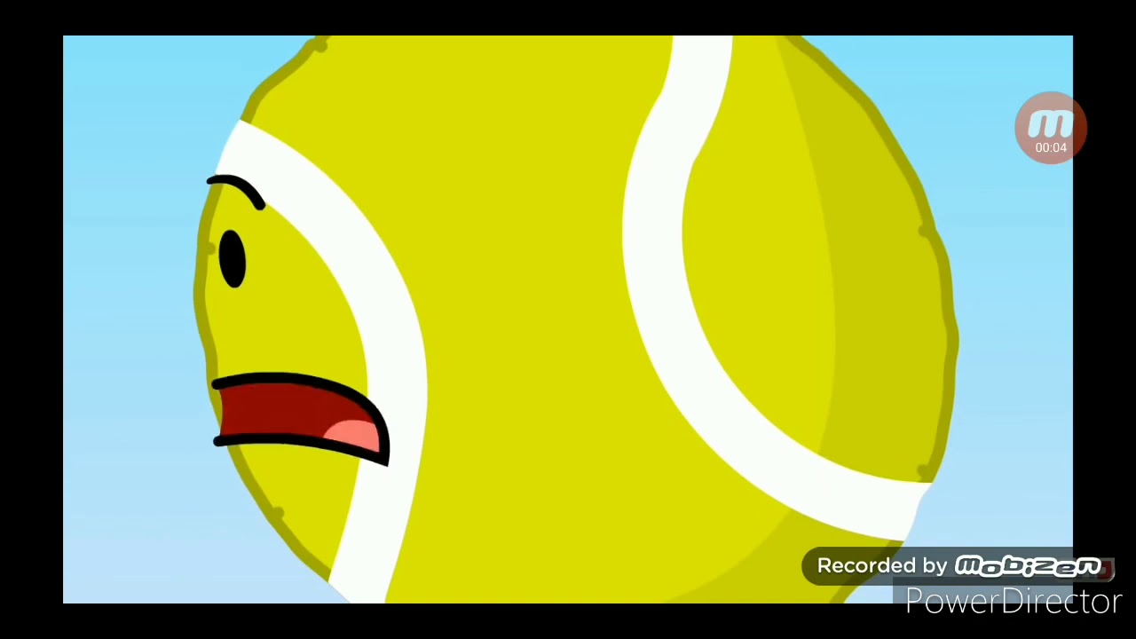 Bfdi 11 but when tennis ball shows up it gits faster! - YouTube