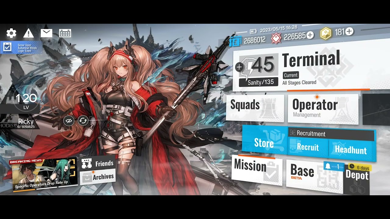 3 years f2p Arknights dokutah - YouTube