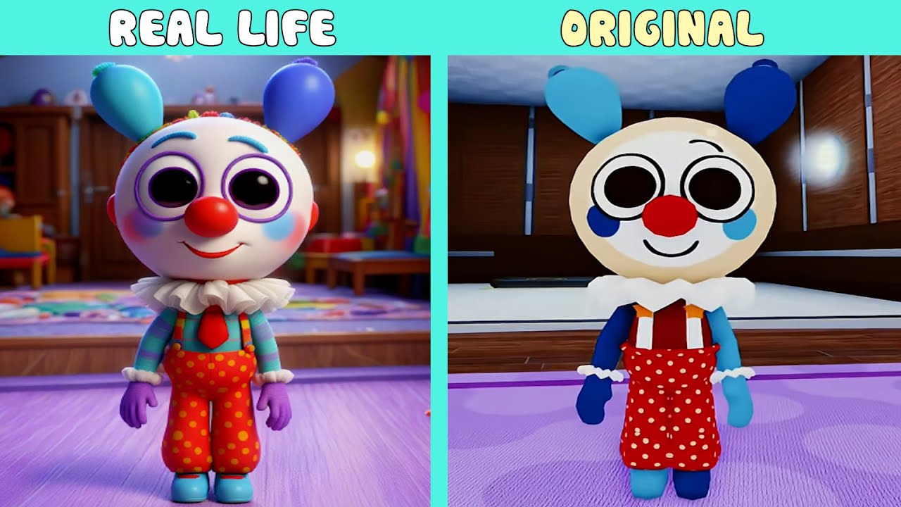 WOW!! Looey Clown | DannyWorld Original vs Real life | DannyWorld ...