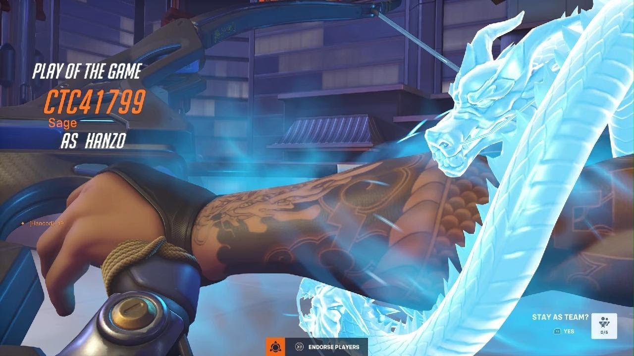 I Missed My Hanzo lol - YouTube