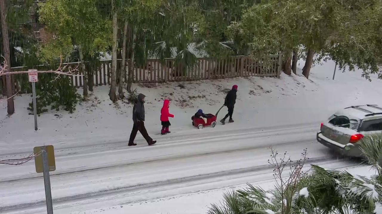 Folly Beach Snow Wagon - YouTube