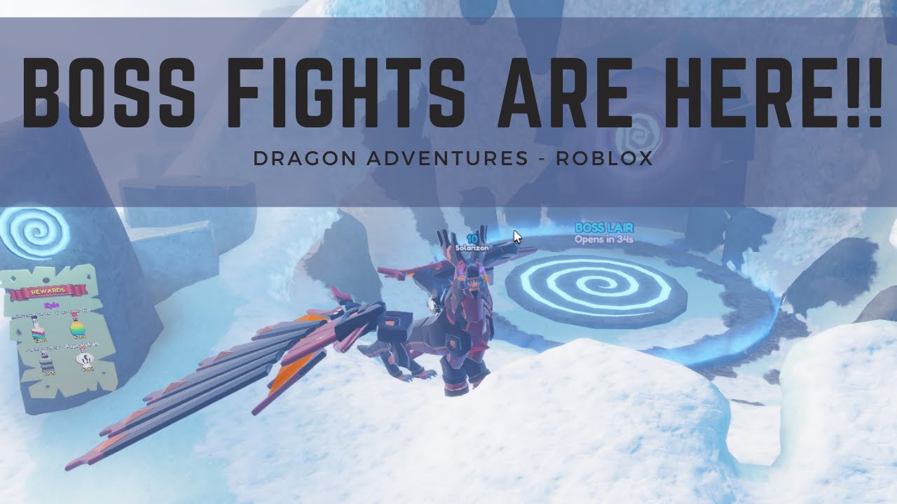 Dragon Adventures Boss Fights are Here! [Dragon Adventures - Roblox ...