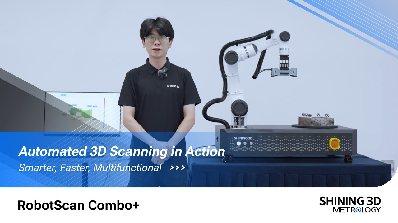 RobotScan Combo+: Automated 3D Scanning in Action #shining3dmetrology # ...