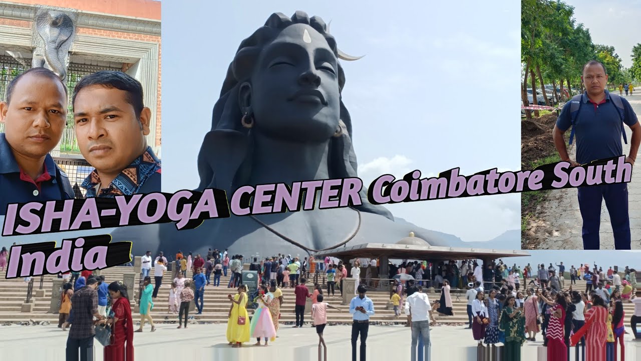 The Isha Yoga Center of South India Coimbatore, and 112,feet height the ...