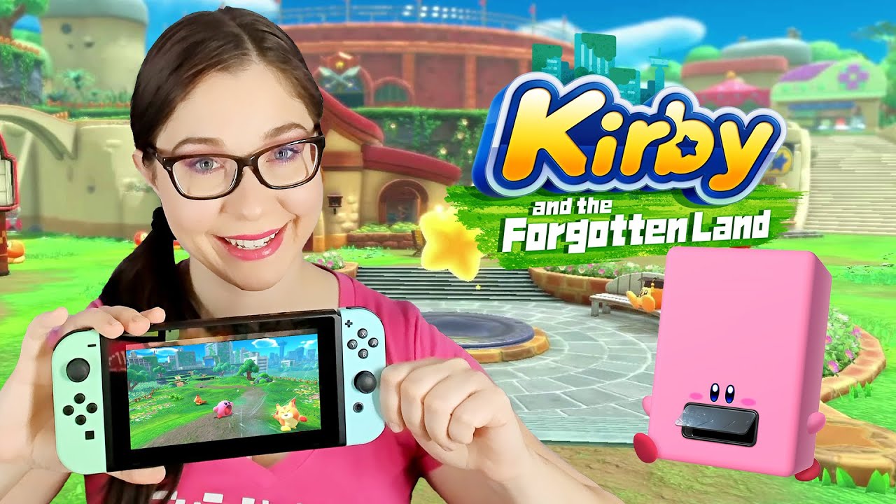 Playing Kirby and The Forgotten Land Demo | Gaming with Tracy - YouTube