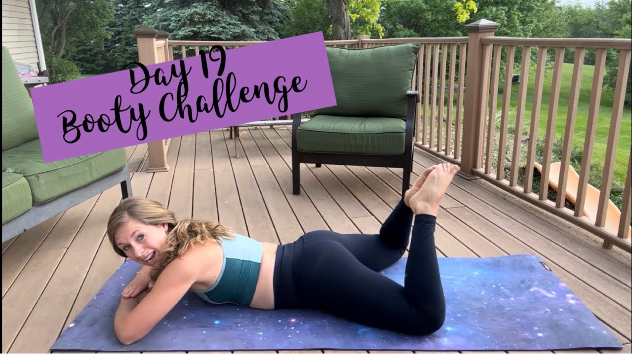 Booty Challenge Day 19 Side Lunges Bridge Pulses Fire Hydrant Kicks Grasshoppers Youtube