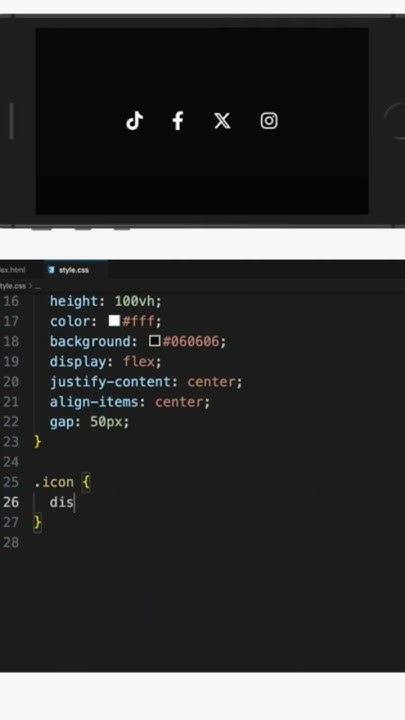 How Is Social Icon Glowing Effect With HTML/CSS Shorts - YouTube