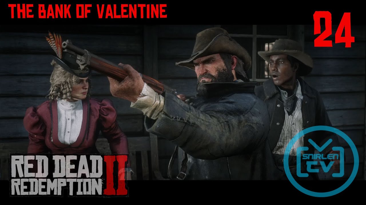 Eng Lets Play | The Bank Of Valentine | RDR2 Story Mode | Ep.24 - YouTube