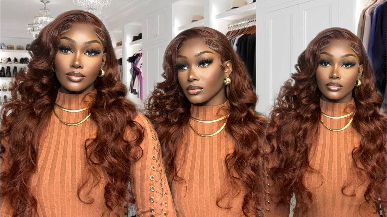 Life is colorful~Reddish brown color,the perfect color for deep skin ...
