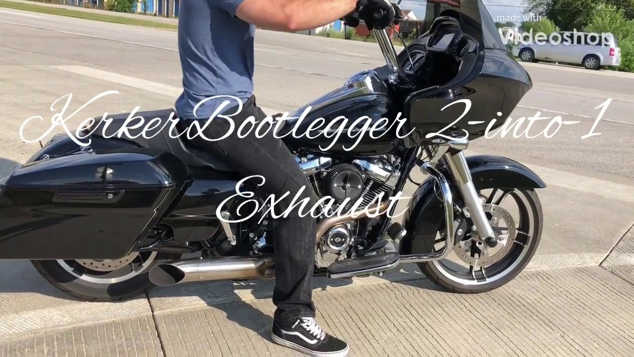 Kerker Bootlegger Exhaust - Start up, Revs, Acceleration & Fly By - YouTube