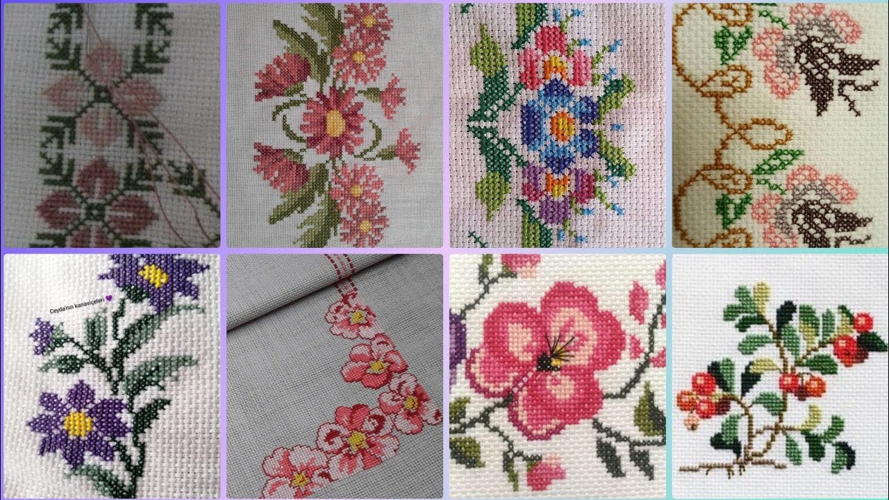 Very Beautiful & Stunning Cross stitch patterns ideas - YouTube