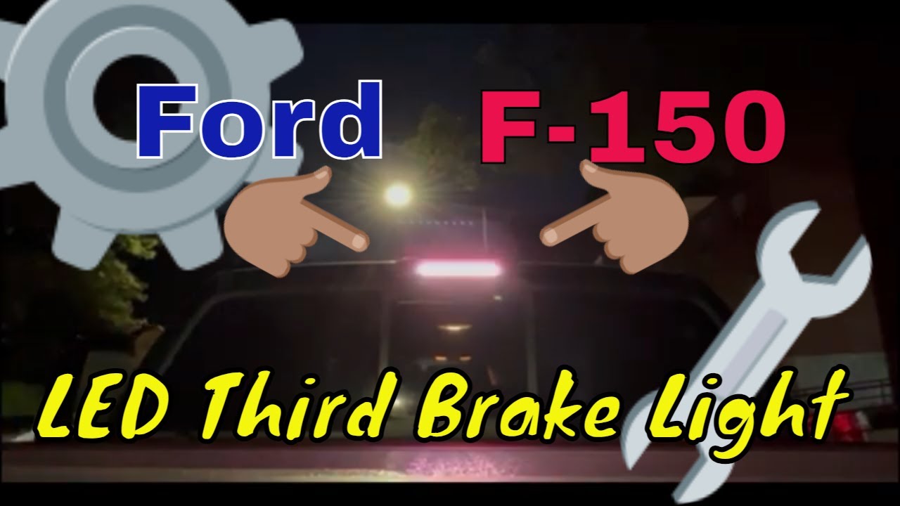 Ford F150 Smoked LED Third Brake Light Install - YouTube