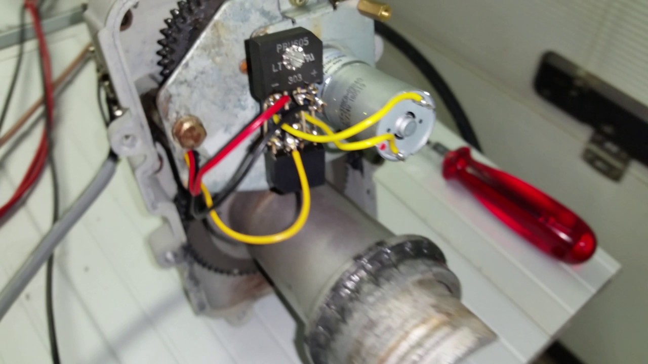 Yaesu Elevation Rotor conversion - YouTube