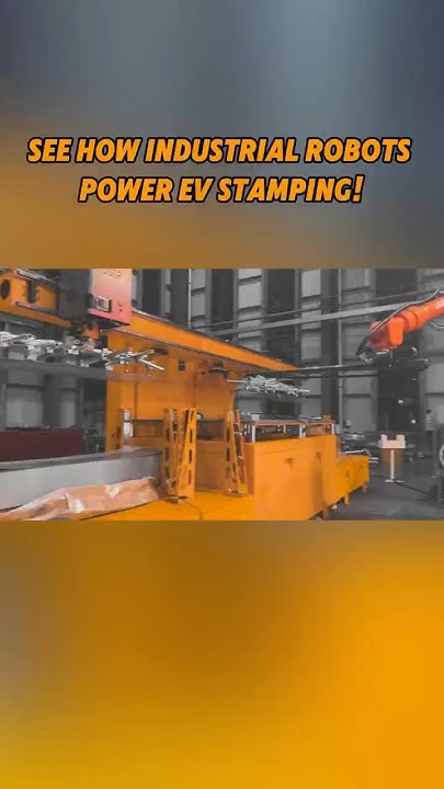 Industrial Robots in Action: EV Stamping & Handling#industrialrobots #stampingline #evsrobot ...