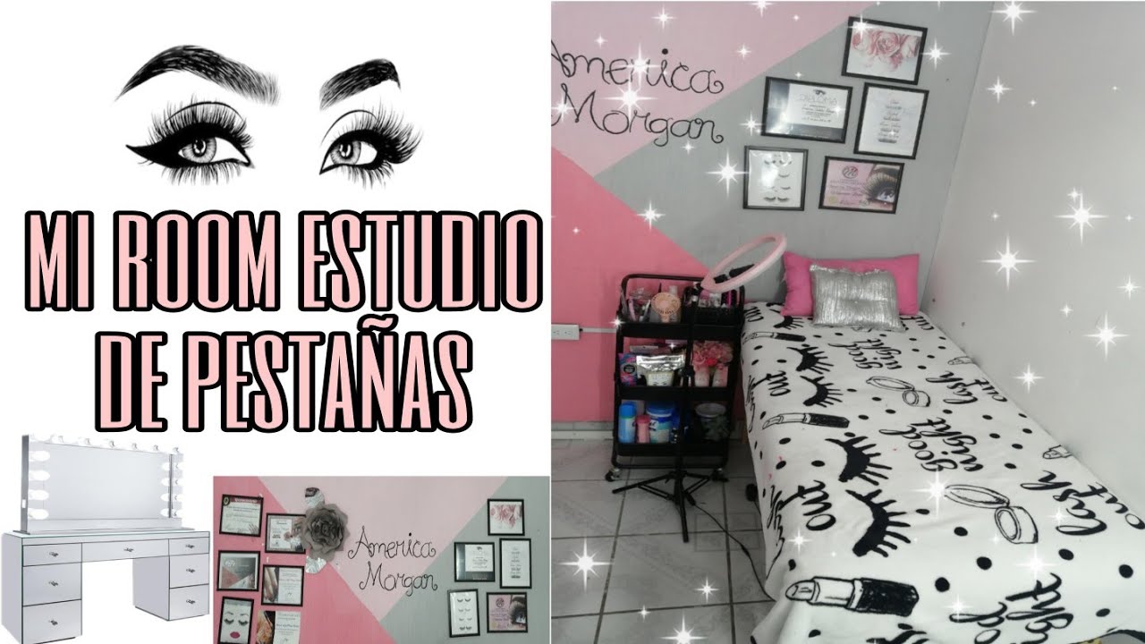 Lash room tour en español / mi estudio de pestañas - YouTube