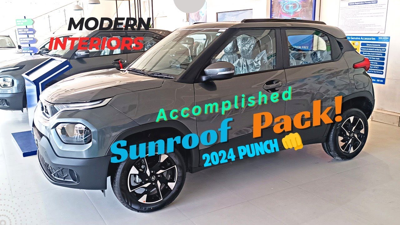 Tata Punch Big Update | Sunroof Pack | Accomplished | 16" Diamond Cut ...