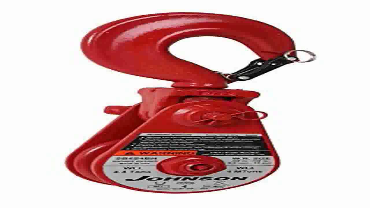 Gunnebo Johnson Double Sheave Snatch Block DB 8D 4B H 8 Ton WLL 475283 ...