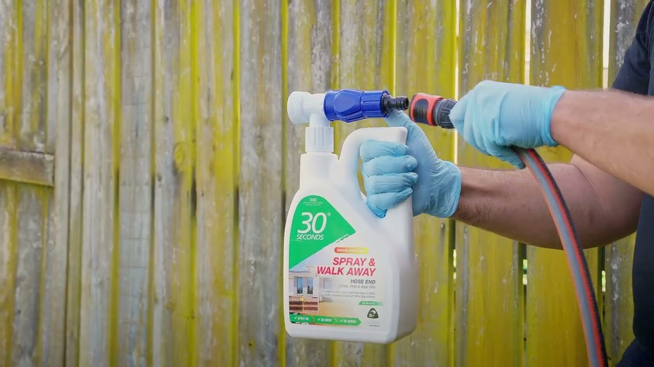 The Difference Between 30 Seconds Spray Walk Away And Outdoor Cleaner