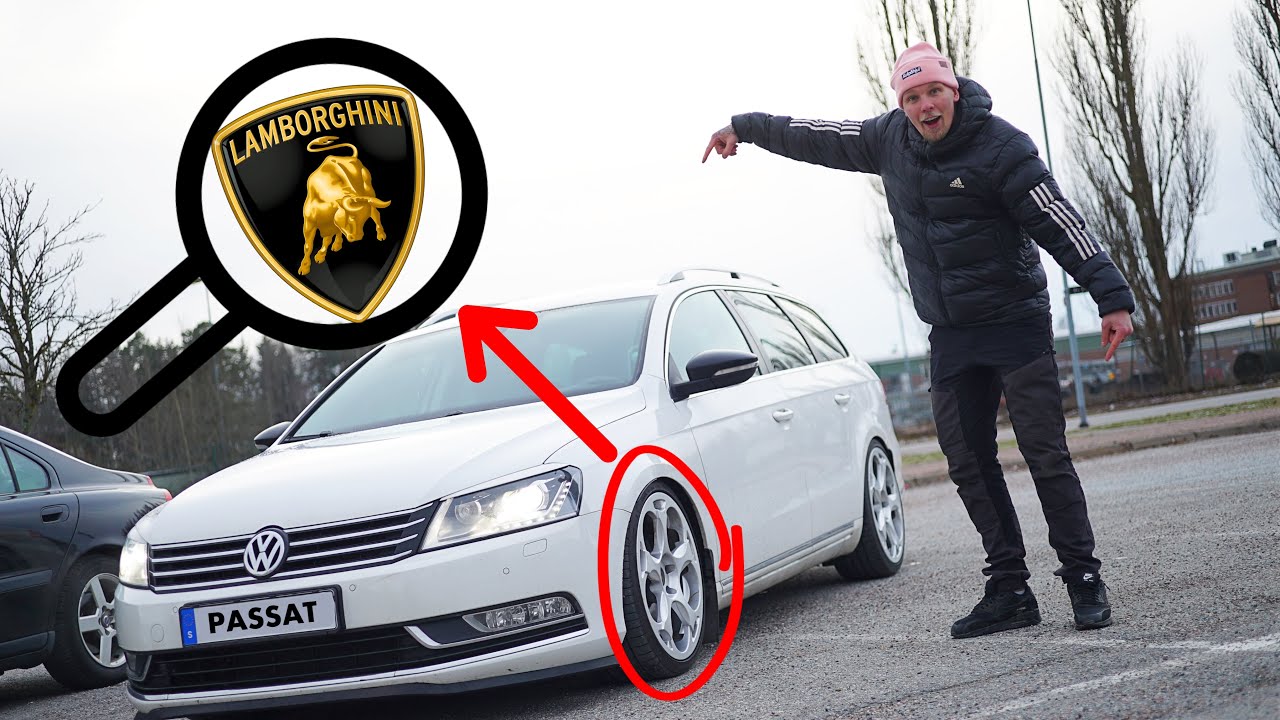 Linus köper bil med Lamborghini fälgar - [VLOGG #240] - YouTube