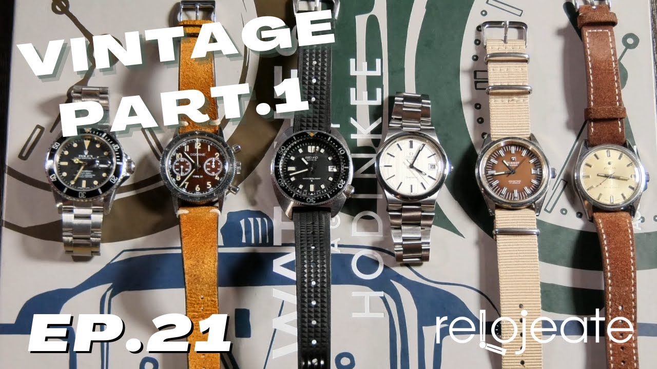 6 Relojes Vintage Desde $250 Hasta $15,000 | Que Cosas Hay Que Saber ...