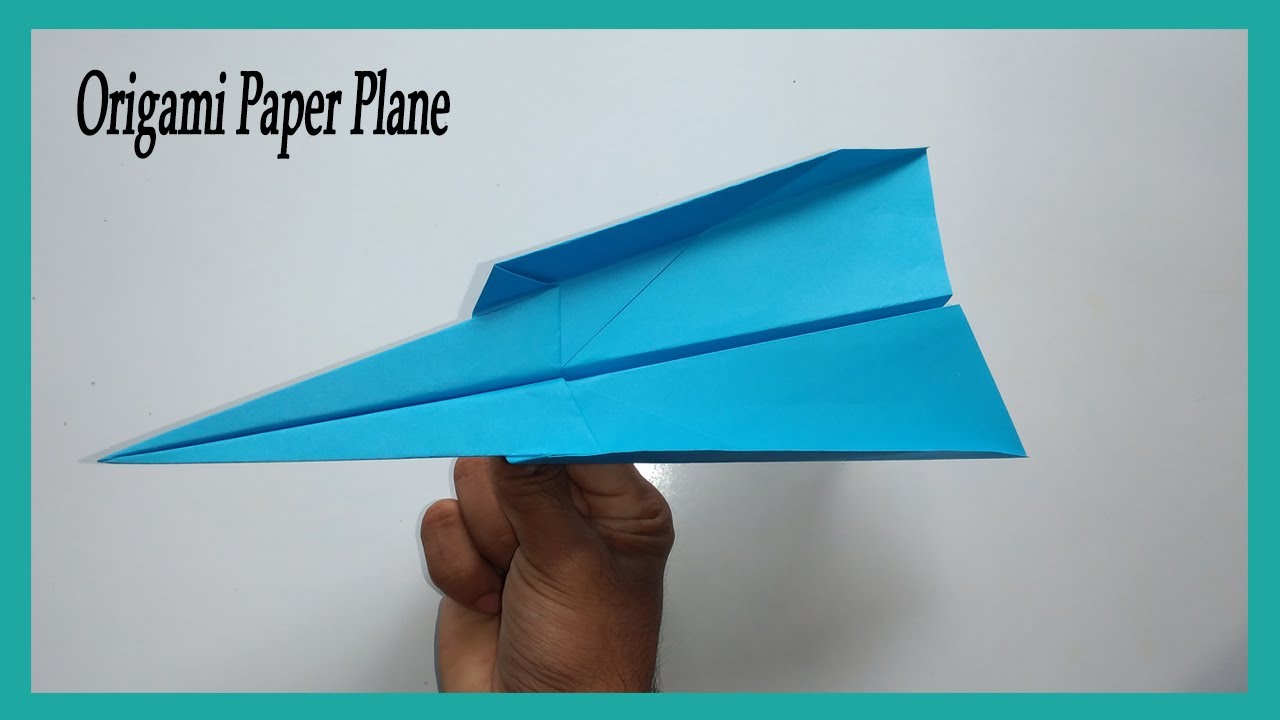 How to make the Hawkeye Paper Airplane - YouTube