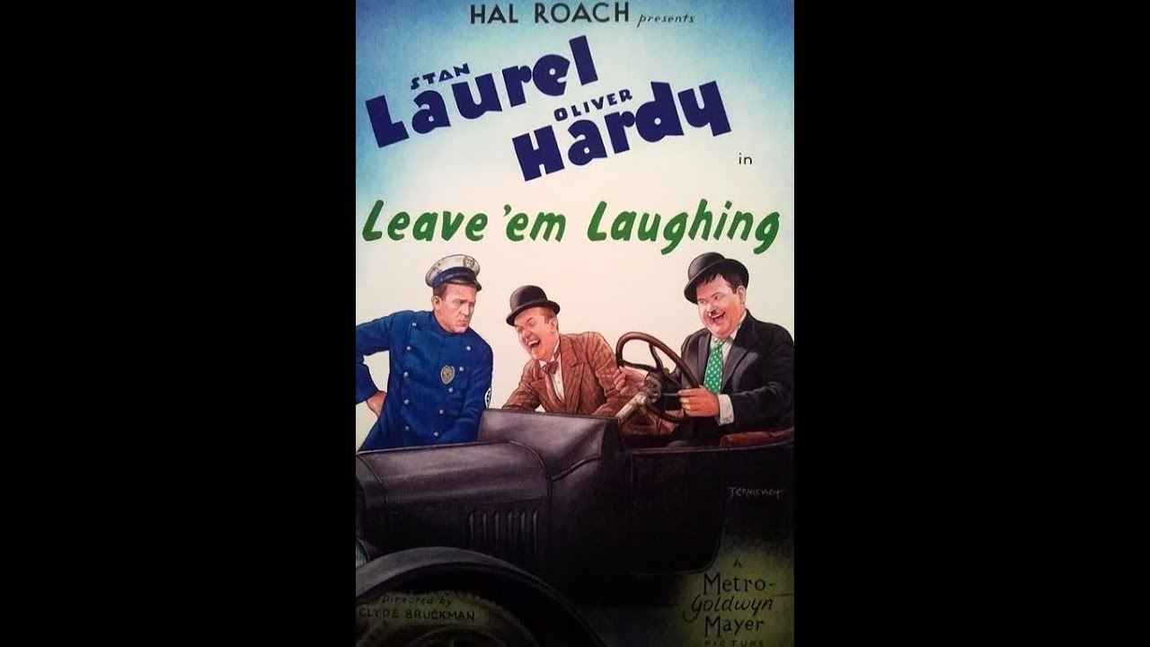 Laurel & Hardy - Leave 'Em Laughing - 1928 - YouTube