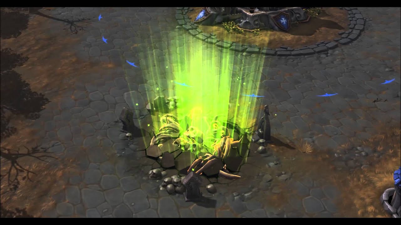 Haunted Mines Intro Trailer Video: Heroes of the Storm Battleground ...