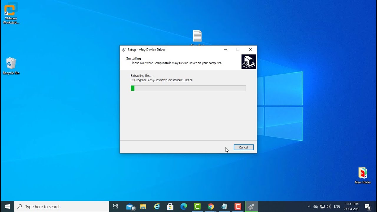 [Fixed] VJoy Install Failed - YouTube
