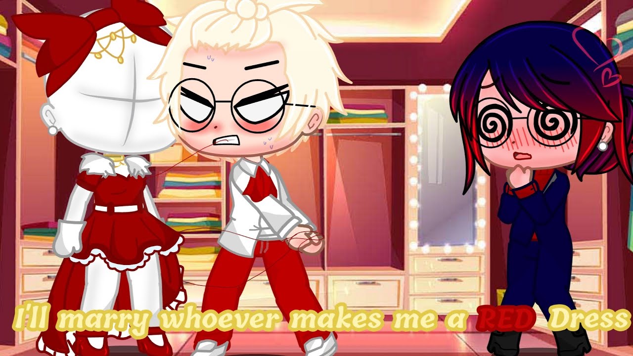 💖 I'll marry whoever makes me a red dress 💅 {Original Concept [] Meme ...