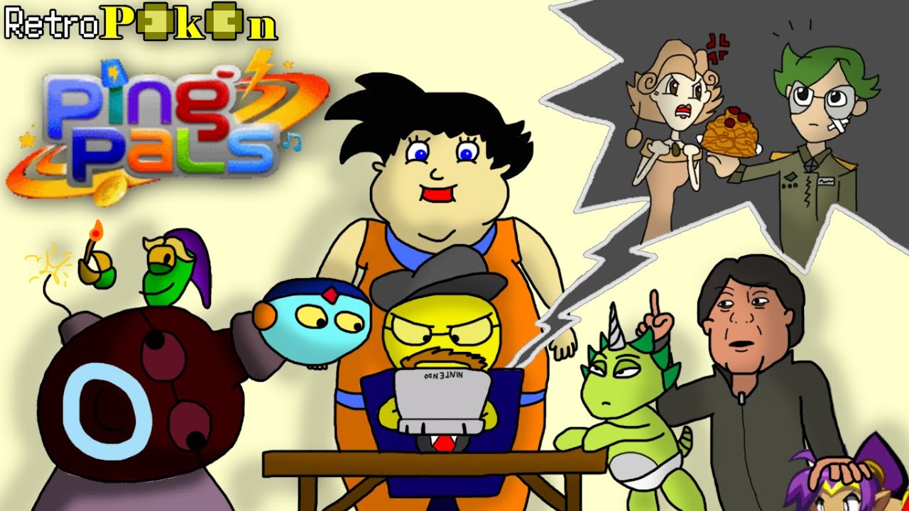 Ping Pals (¿Un juego peor que Bakushow?) - Retropokon - YouTube