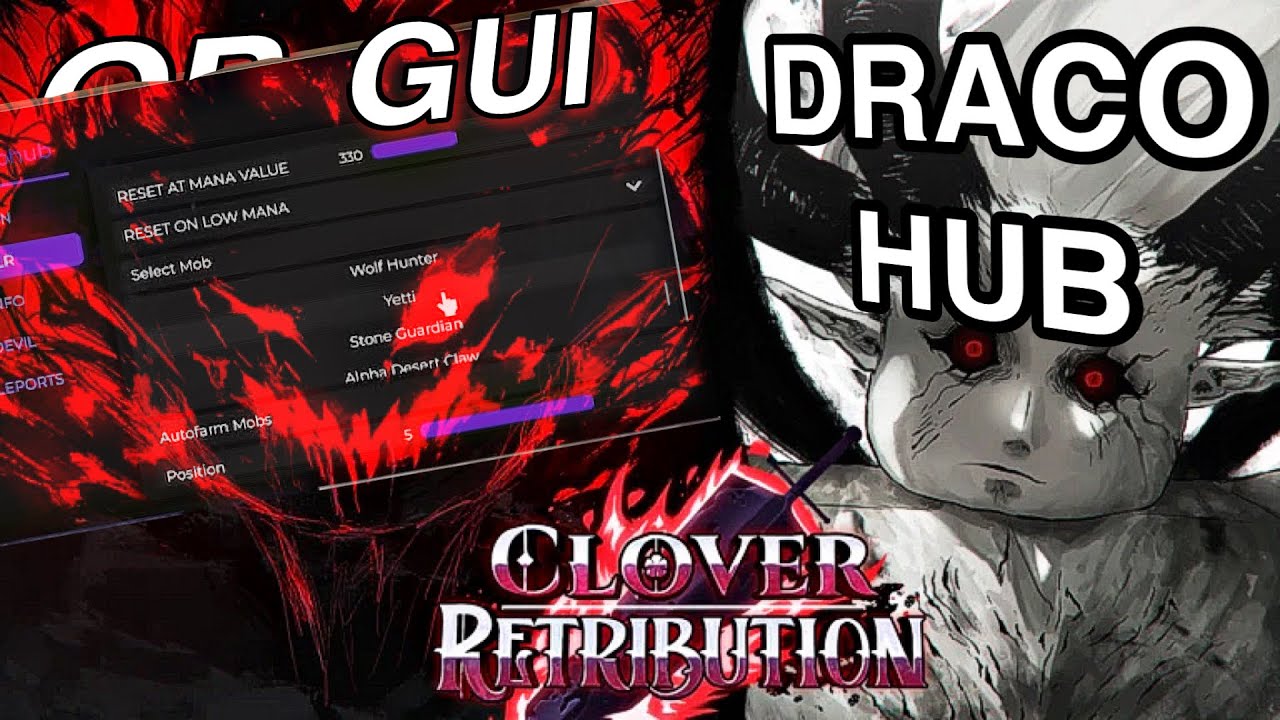 Best Clover Retribution Script | Godmode, Devil Farm And More Free ...