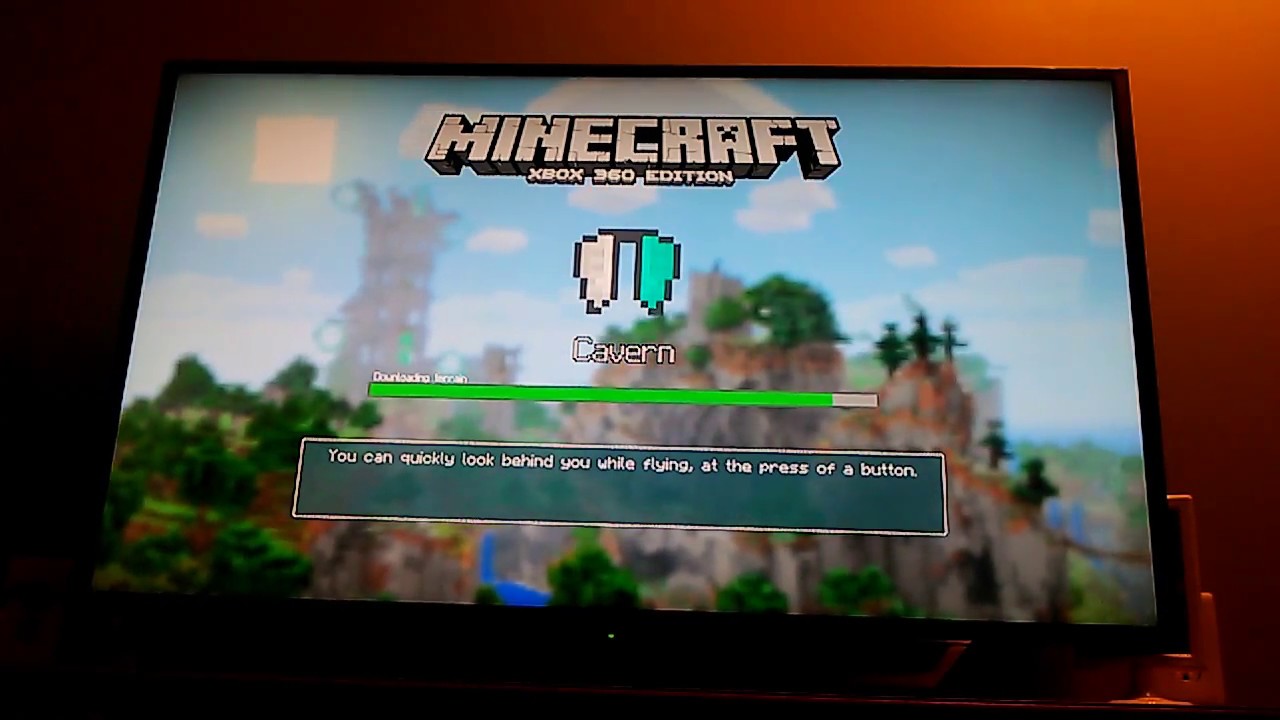 Minecraft Console Glide Mini Game Gameplay - YouTube