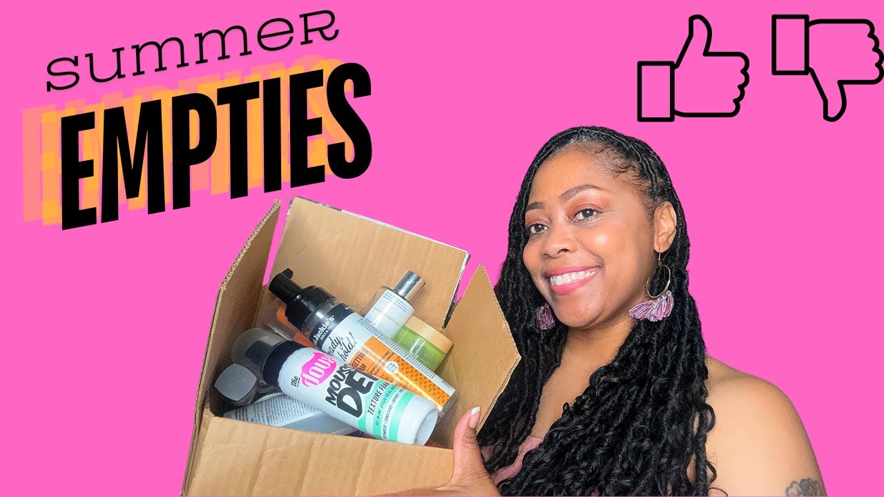 Summer Beauty Empties and Review| Hair and Skincare Products - YouTube