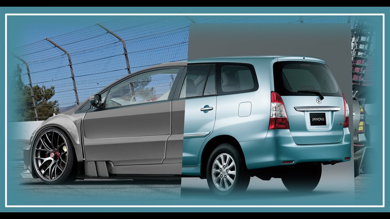 Toyota Innova 2011 Virtual Tuning Photoshop - YouTube