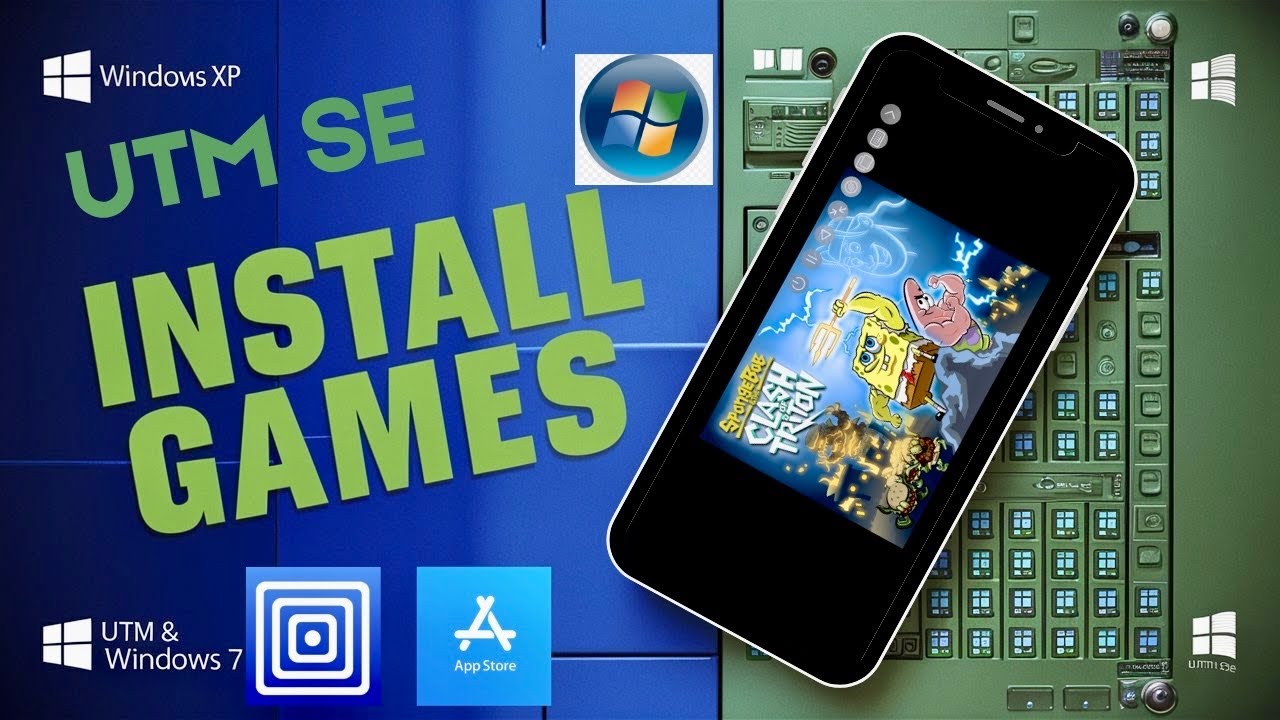 UTM SE iOS Virtual Machine Games Setup | How to Install Games in Windows XP & 7 on iPhone & iPad ...