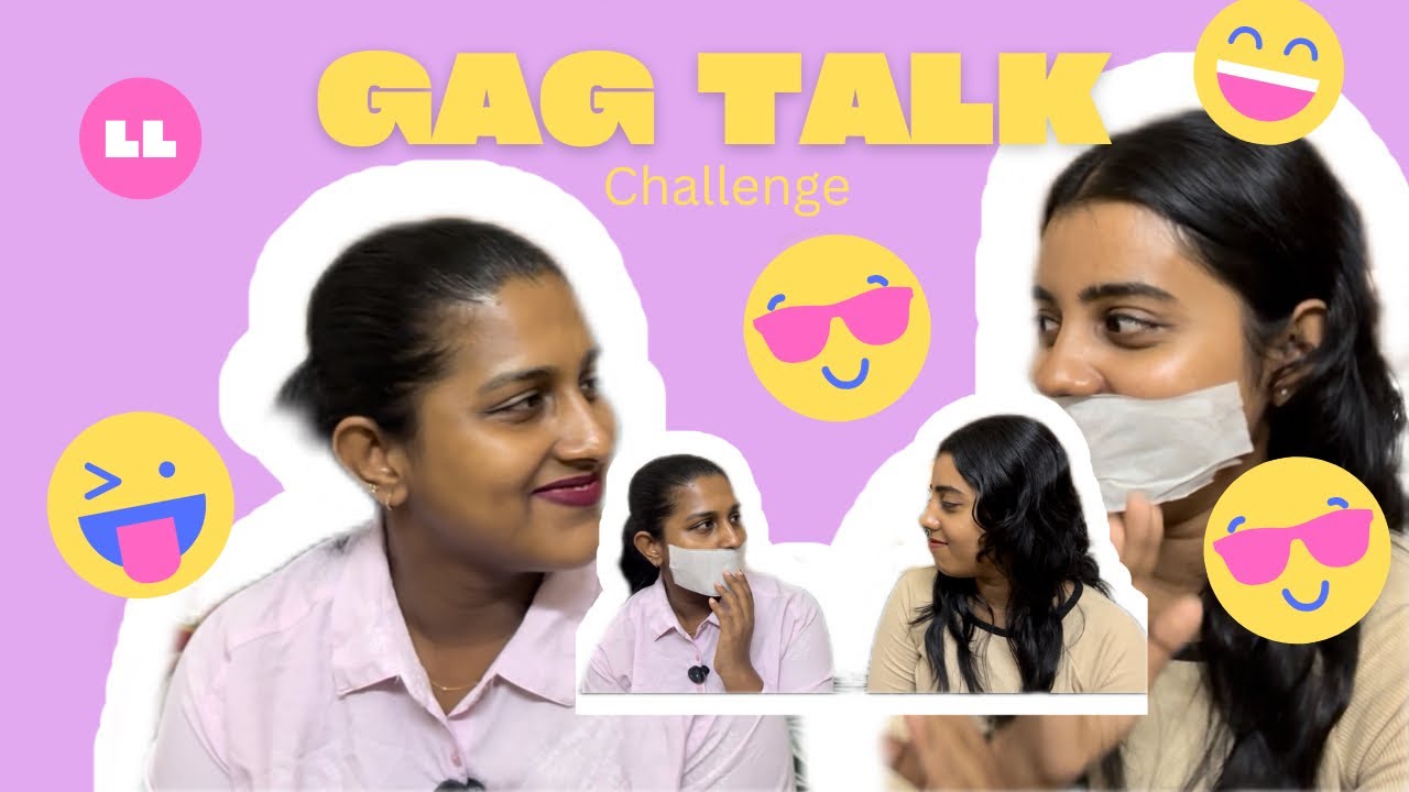 GAG TALK CHALLENGE | SISTERS 🤣🤣 - YouTube