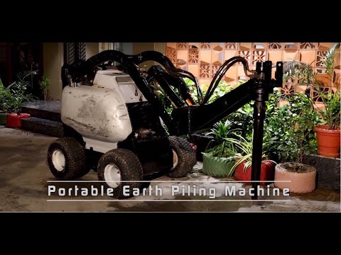Best Earth Drilling/Auger Machine for Earthing Pit & Post Hole Digging ...