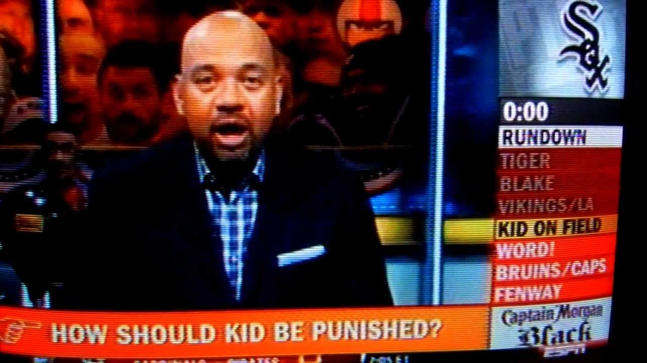ESPN's PTI Discusses kid on field during sox game - YouTube