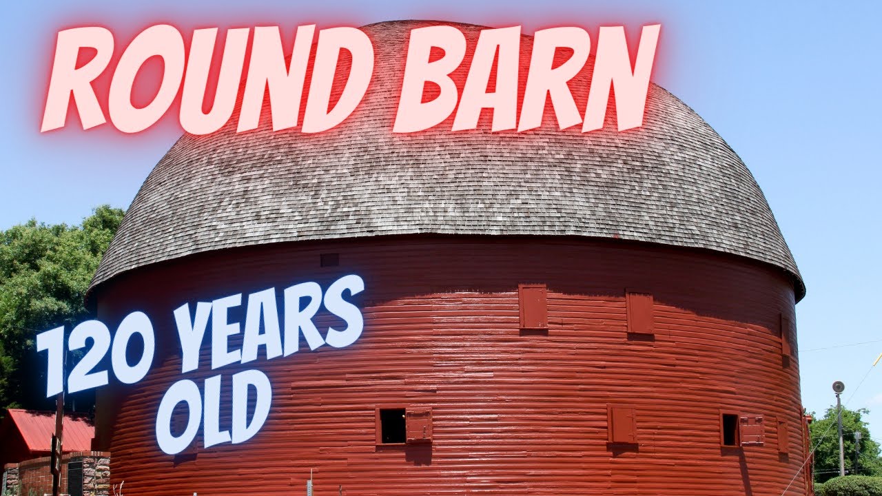 Round Red Barn Route 66 Oklahoma - YouTube