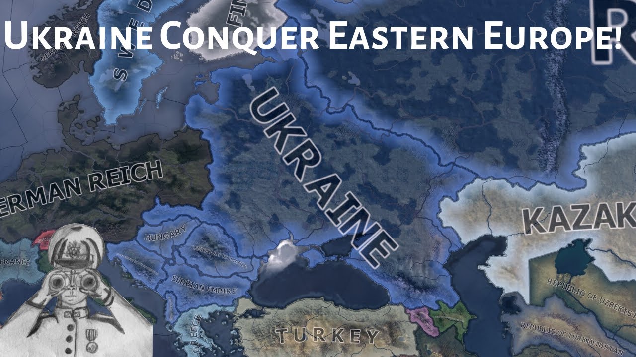 Ukraine Conquer Eastern Europe! (Hoi4 Timelapse/Speedrun) - YouTube