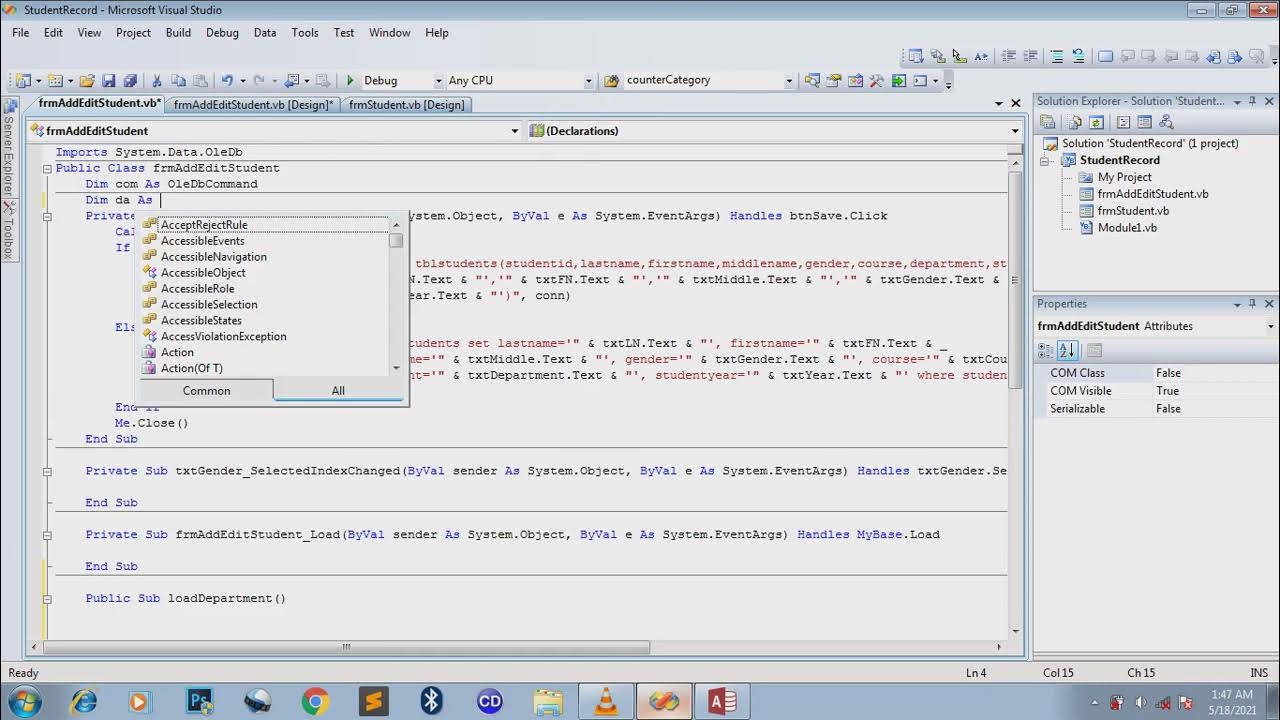 HOW TO LOAD DATA FROM TABLE TO COMBOBOX USING VB.NET | VB.NET CODER - YouTube