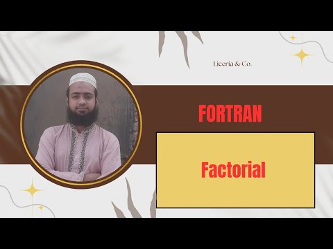 Fortran programming|| Chapter -4G|| ফ্যাক্টোরিয়াল সংশ্লিষ্ট Fortran|| - YouTube