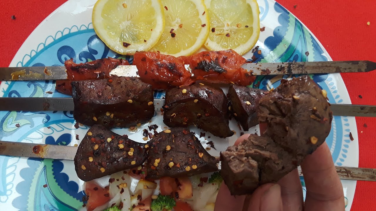 Liver Kabab Recipe (Jigar Kabab) / کباب جگر نرم و آب دار - YouTube