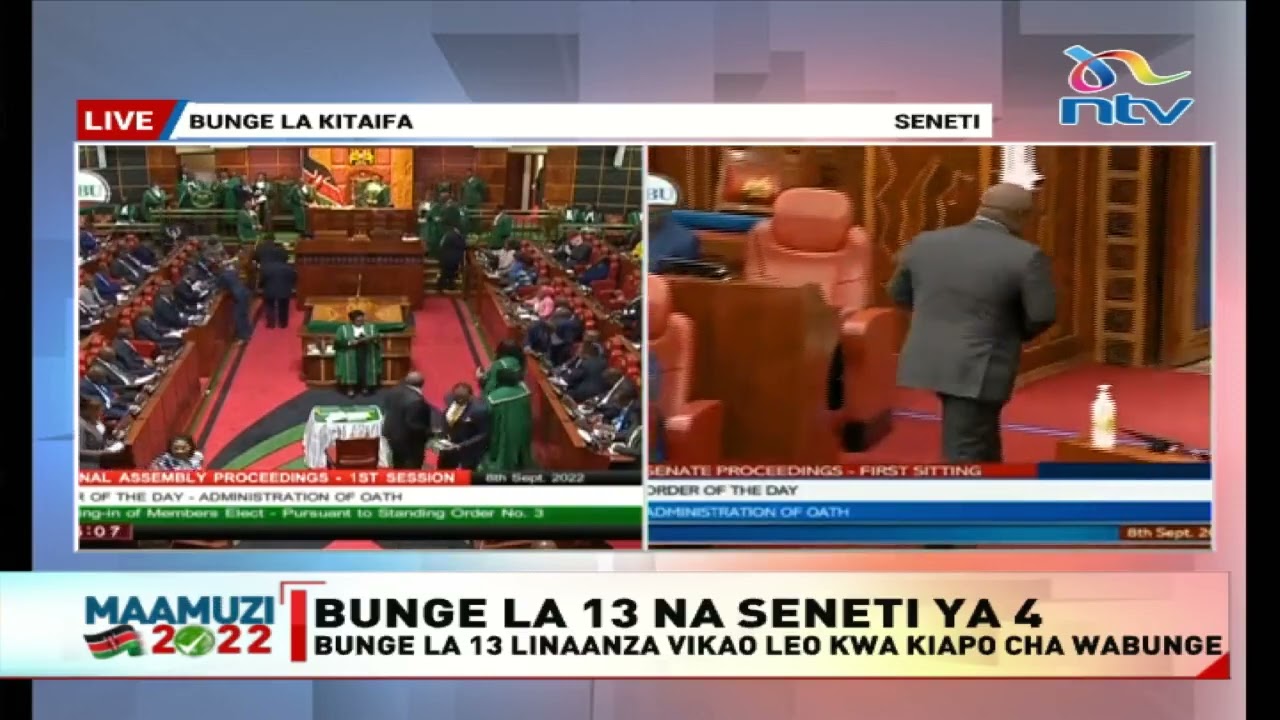 Ledama Ole Kina sworn into Senate, Rahim Daud sworn into National ...