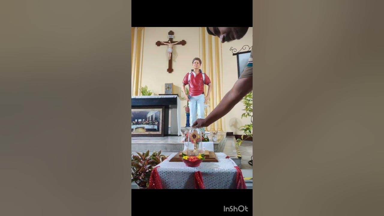Relic Of Blessed Carlo Acutis At St Josephs Convent Bandra Youtube