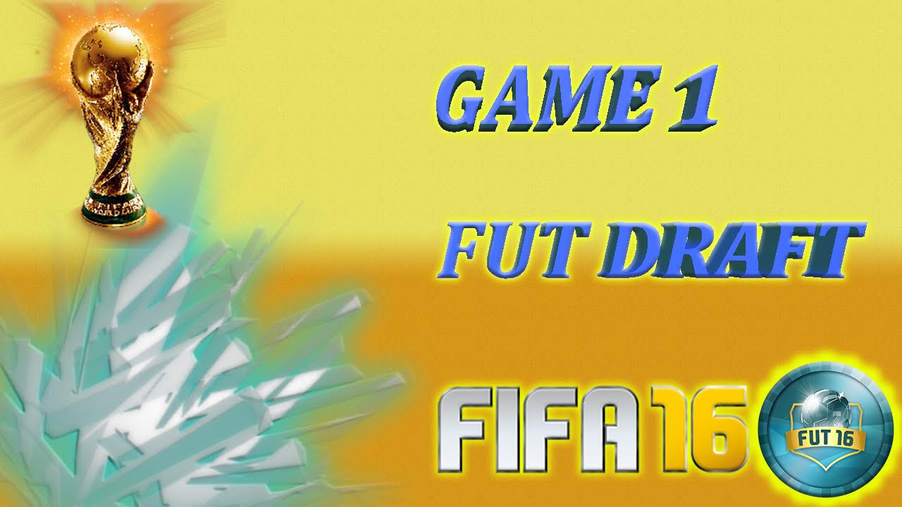FUT Draft Challenge (Game 1) (Gameplay) - YouTube