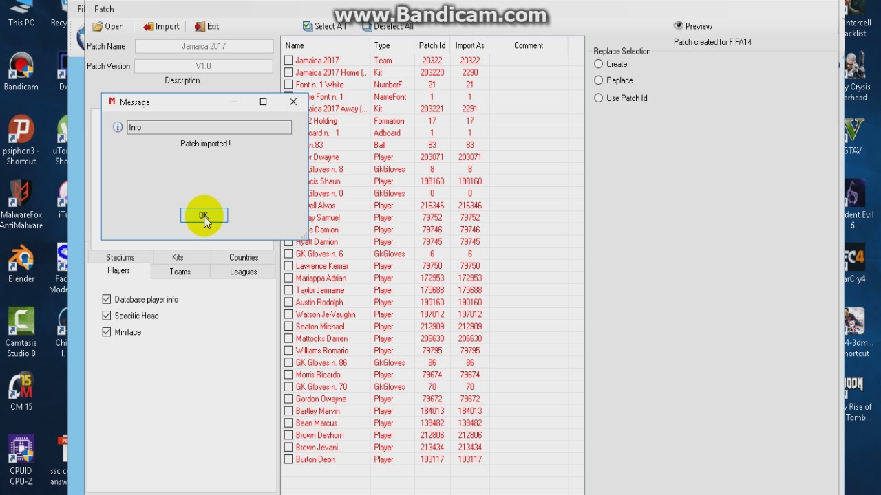 Import CMP patch Fifa 14 - YouTube