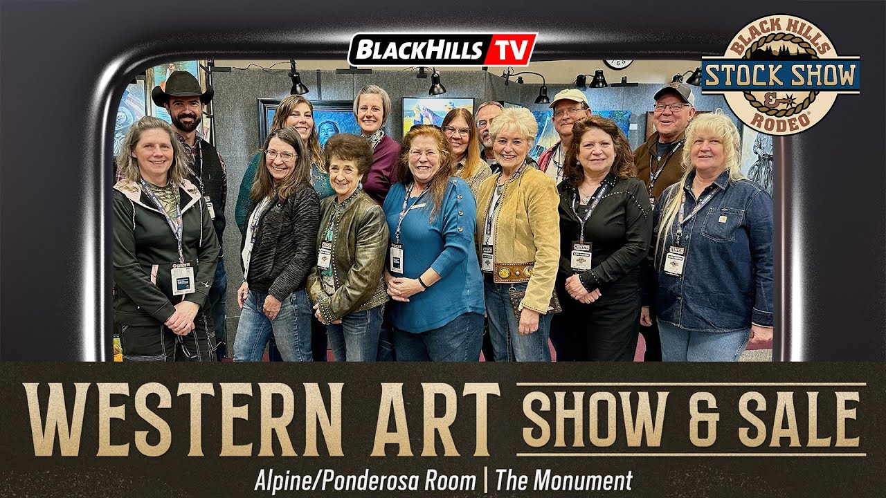 Western Art Show at the Black Hills Stock Show 2025 - YouTube